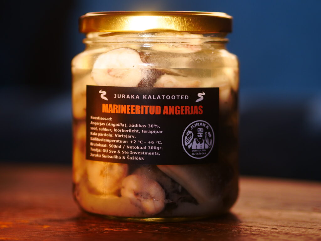 Marineeritud angerjas (tk) – Juraka E-pood